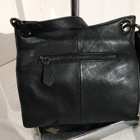 Clements Ribeiro | Bags | Clements Ribeiro Black Leather Crossbody ...